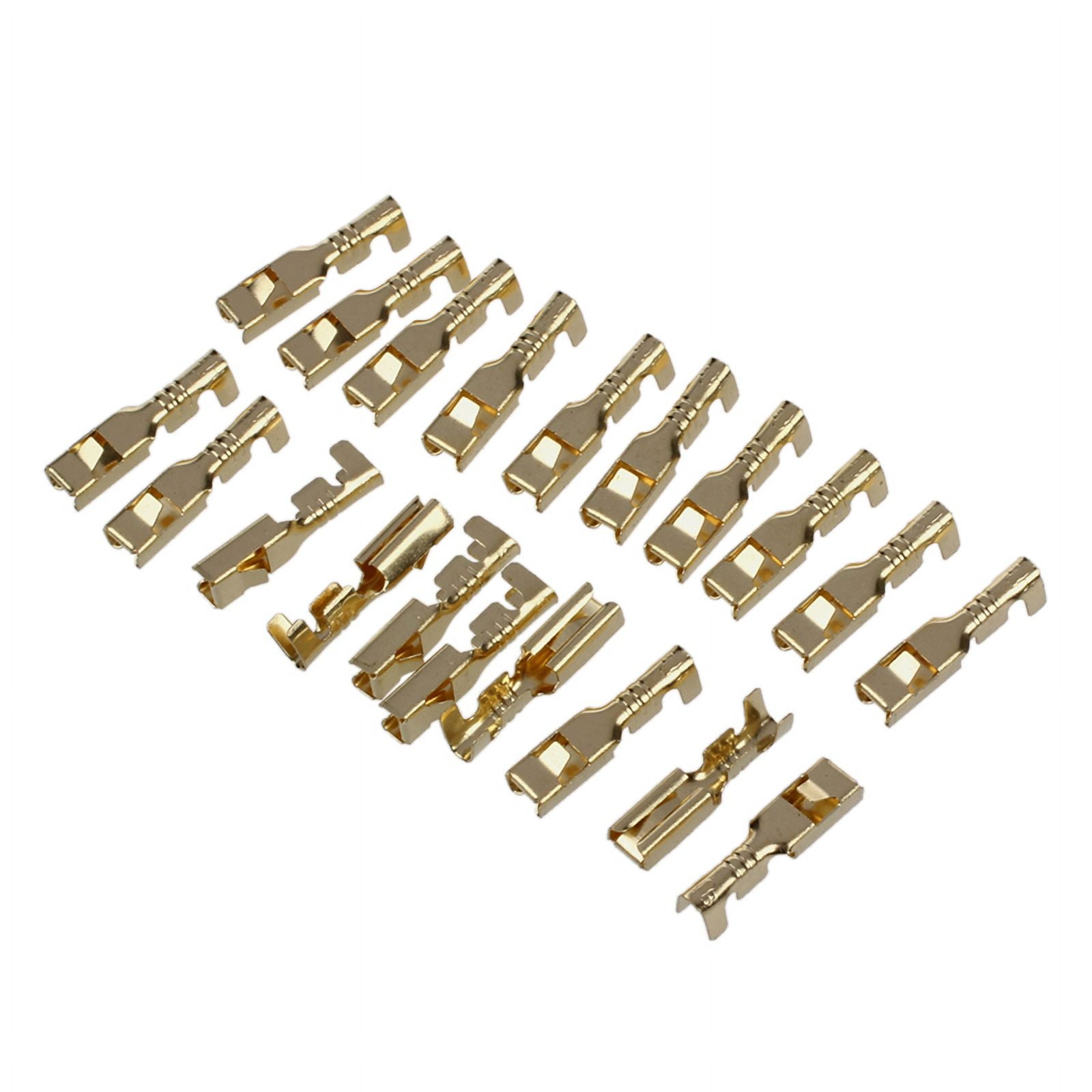 TOP! 20 Pcs Female Spade Cable Wire Terminals for 2.8mm Connectors ...