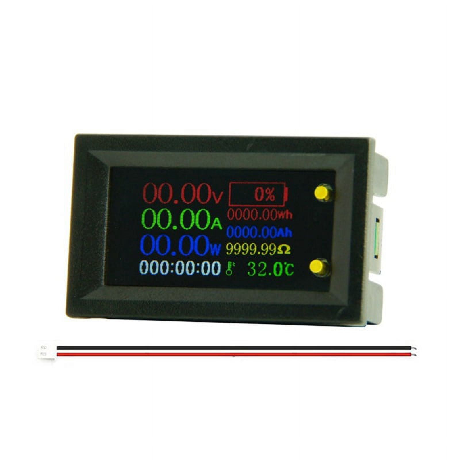 TOP! 20A Voltmeter Ammeter 9In1 Multifunction Tester IPS LCD Voltage ...