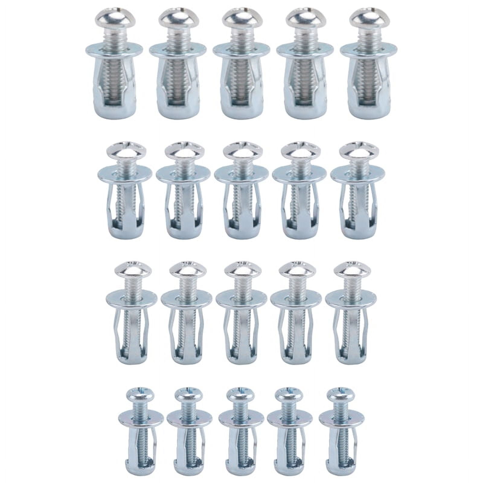 TOP! 20pcs M 4 M5 M6 M8 Jack Nuts, Carbon Steel Expansion Screw Nut ...