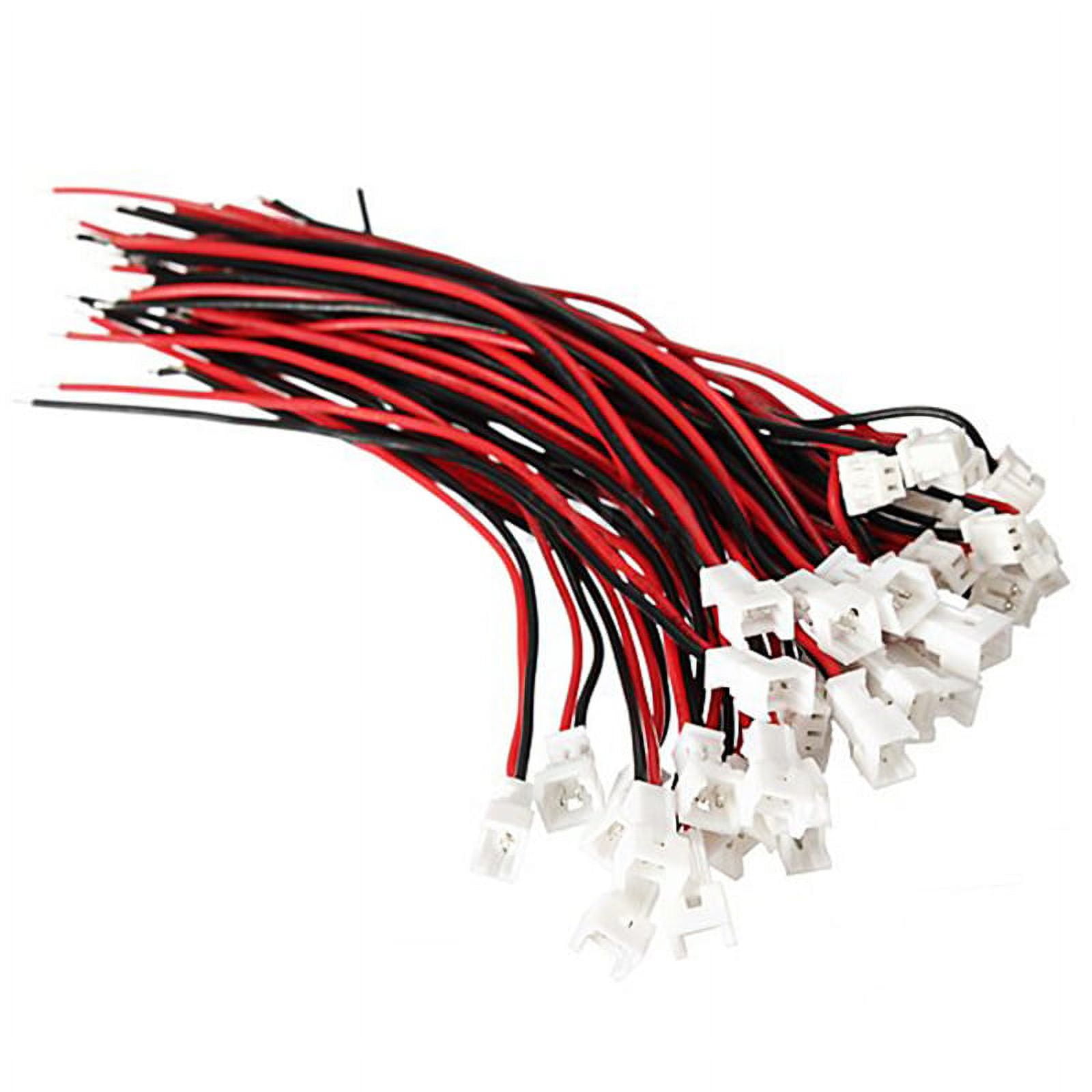 TOP! 20pcs Mini JST PH 1.25 2 PIN MALE FEMALE PLUG CONNECTOR with WIRE CABLES - Walmart.com