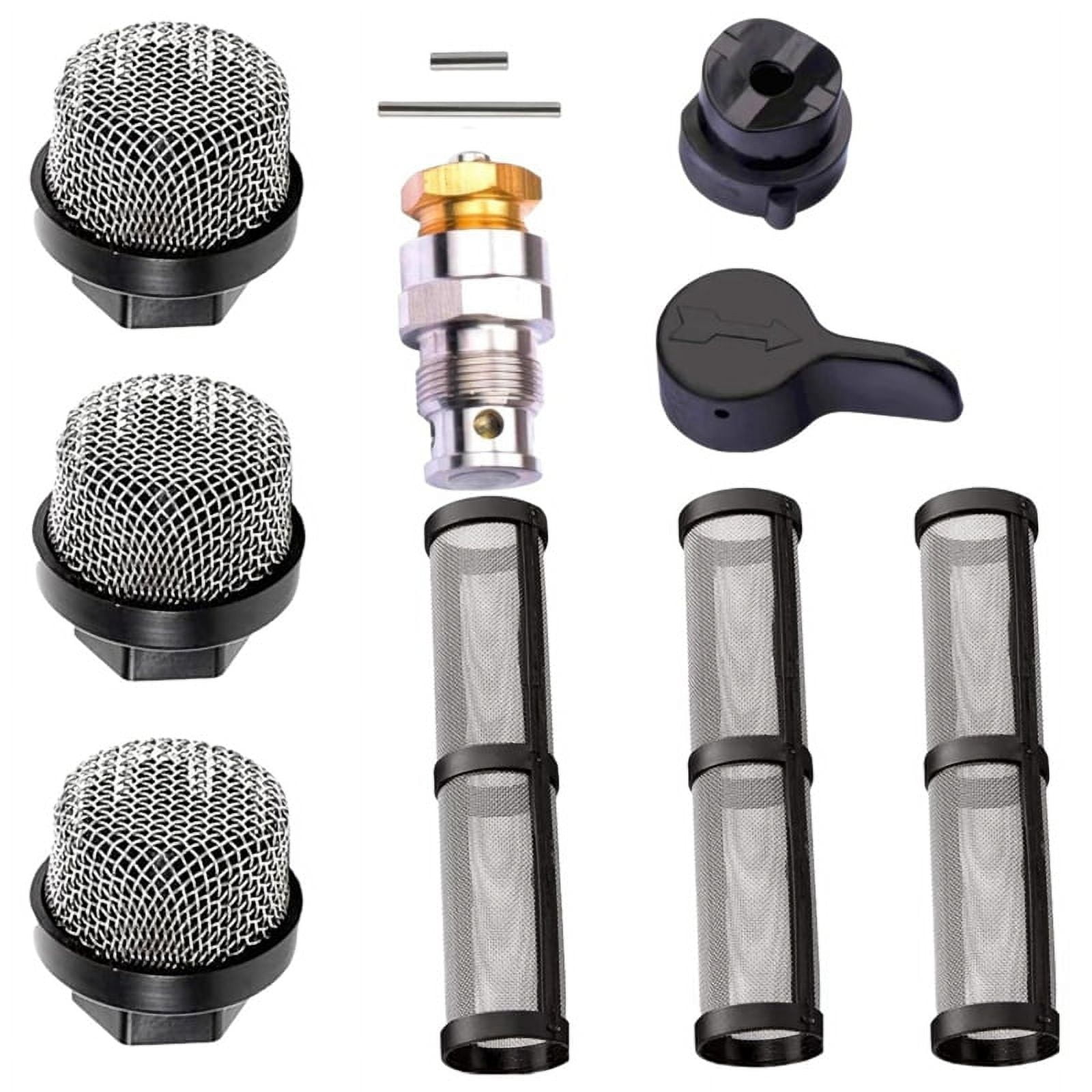 TOP! 246385 246384 Filter Set and 235014 Prime Sprayer Valve, Drain Valve for 210 230 390 395 ...