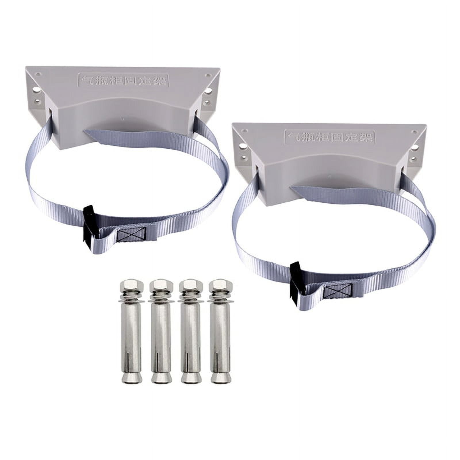 TOP! 2Pcs Propane Tank Holder, Gas Cylinder Holder,Cylinder Wall ...