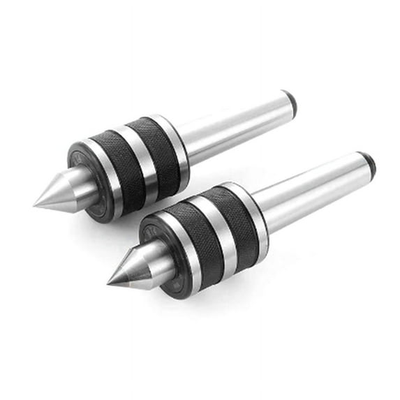 TOP! 2pcs MT3 Live Center Lathe Milling Revolving Medium for CNC Lathes ...