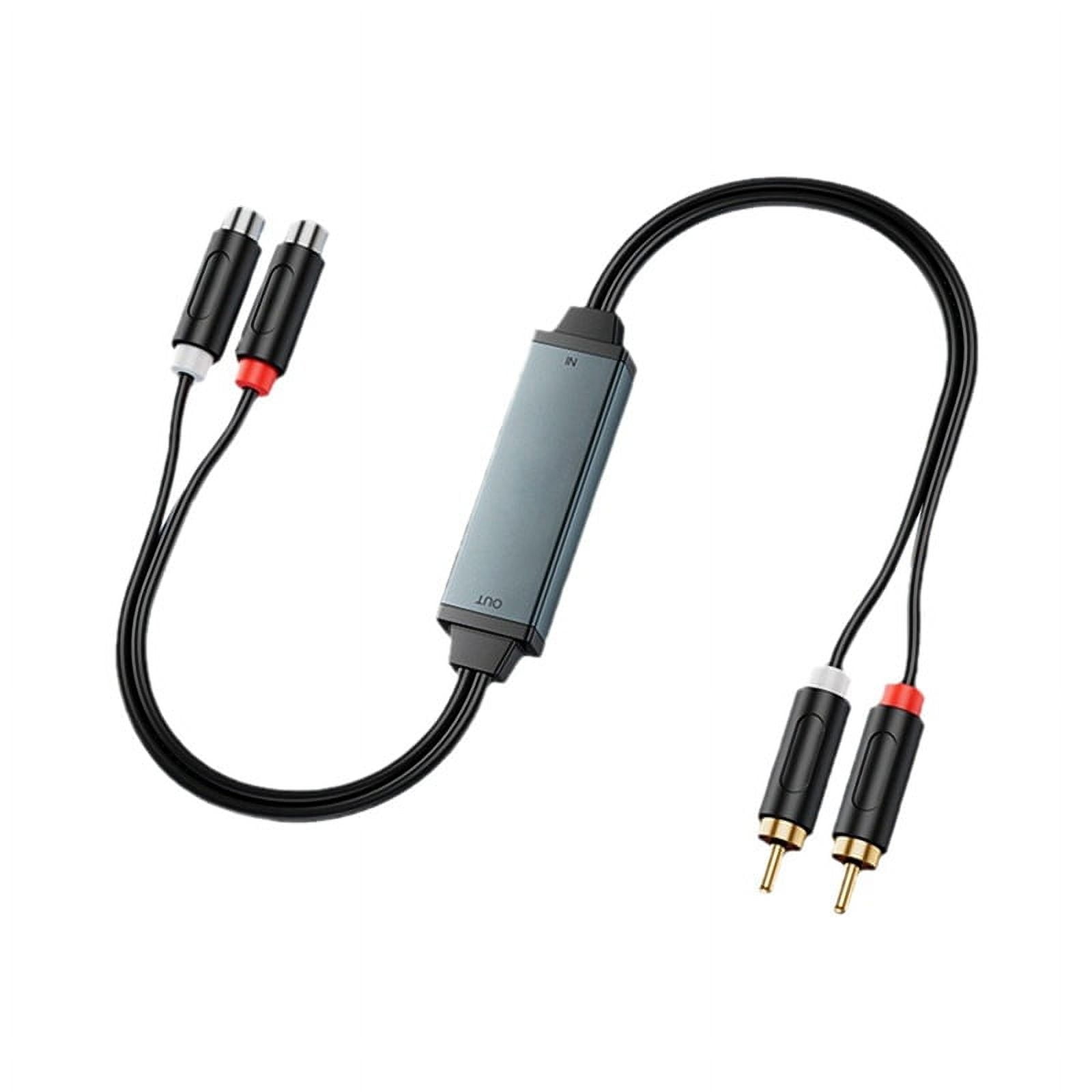 TOP! 3.5mm Audio Isolator Common Ground Aux Noise Reduction Filter with ...