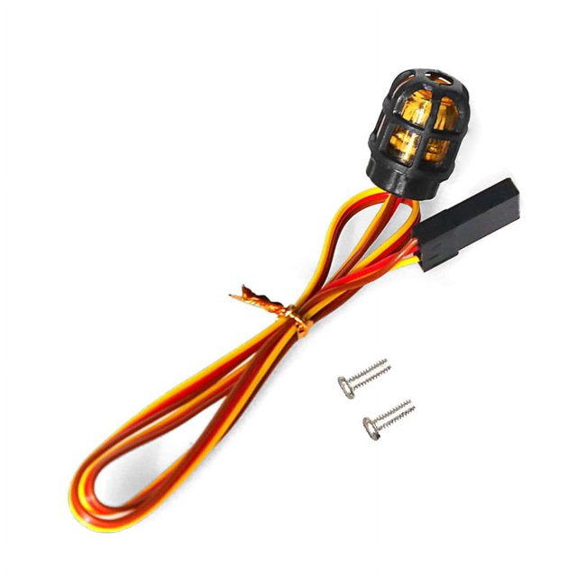 TOP! 360 Degree Rotating Light LED Engineering Lamp for 1/14 Excavator ...
