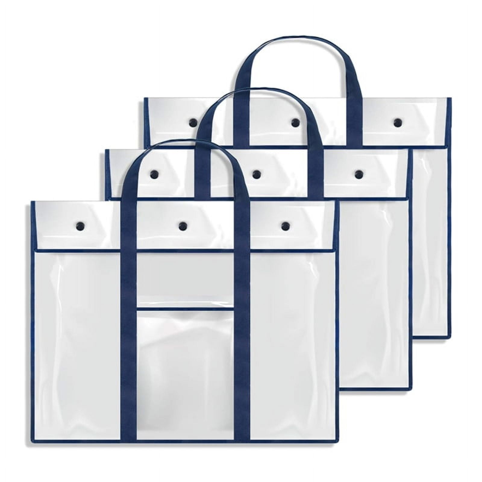 3Pack Poster Storage Bag (29x24Inch) Bulletin Board Holder Art ...