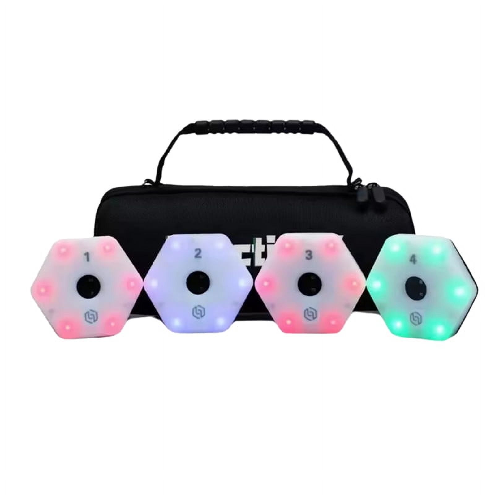 TOP! 4PCS Reaction Training Light Agility Response Device LED Flashing ...