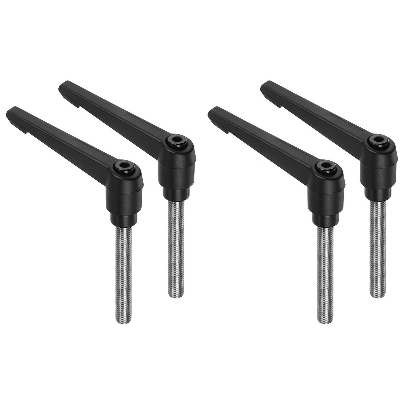 TOP! 4Pcs Clamping Lever Handles, M10 x 60mm 304 Stainless Steel ...