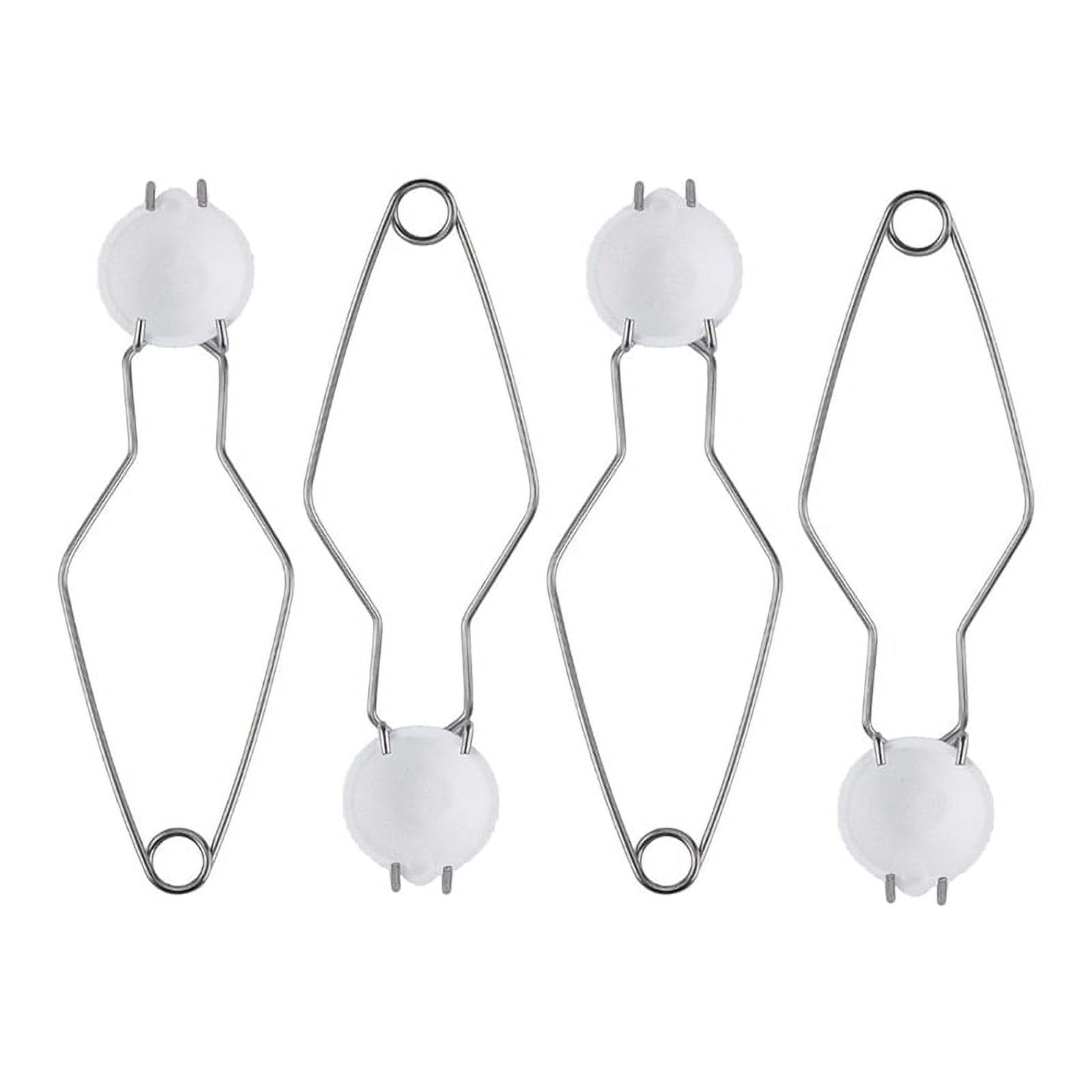 TOP! 4Sets Ceramic Melting Dish Crucible Kit with Tongs Quartz ...