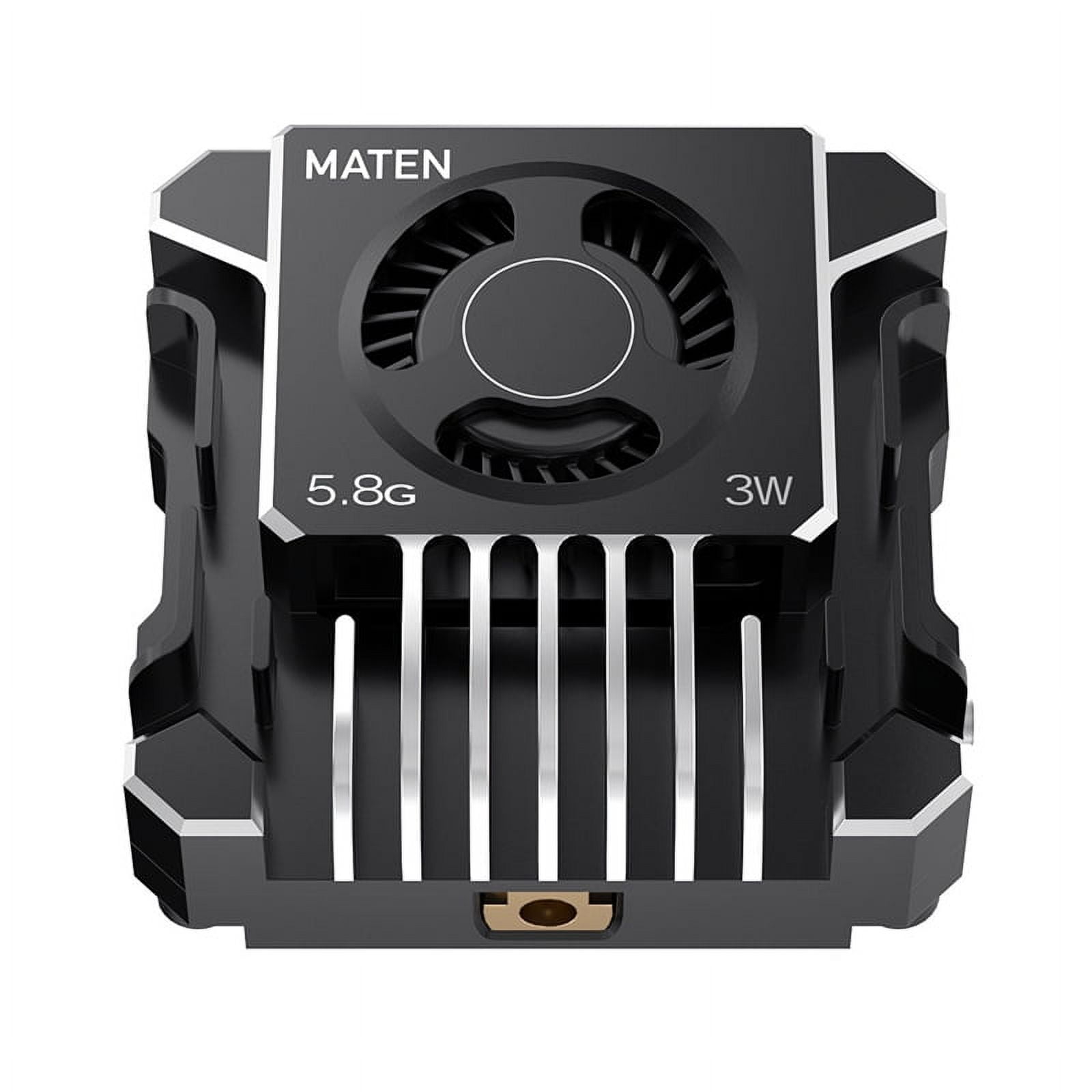 TOP! 5.8G 3W VTX PRO 80CH FPV Video Transmission MMCX Built-in MIC for ...