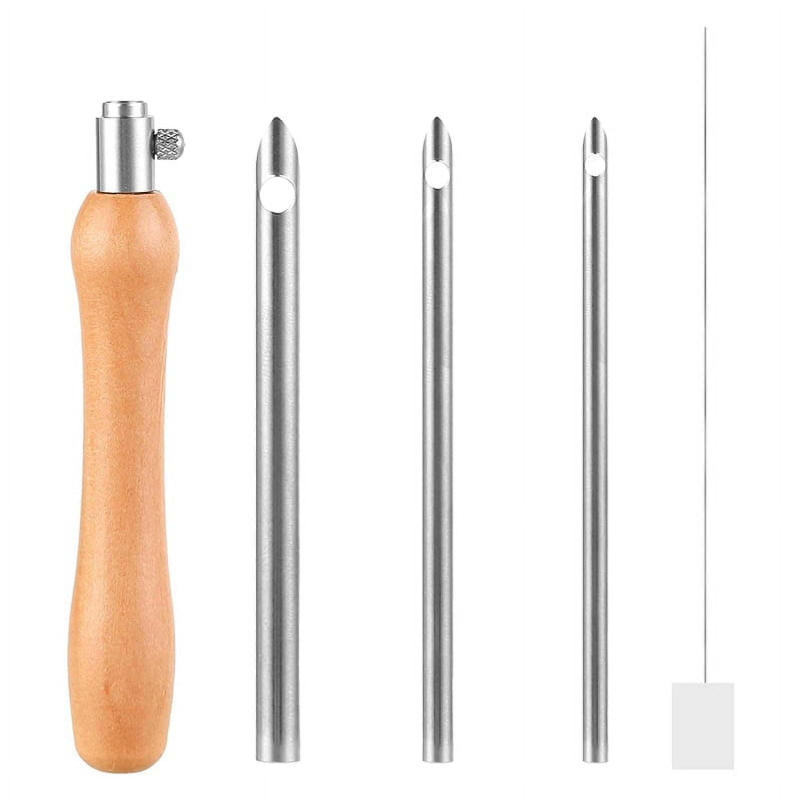 TOP! 5 Pcs Punch Needle Tool, Kit Metal Threader Set 2.5/3.5/5mm ...