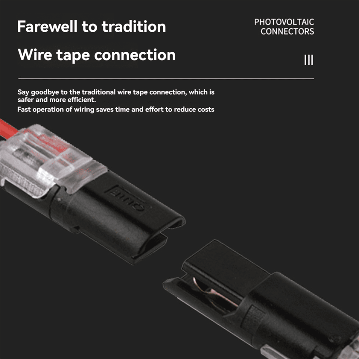 TOP! 50PC 2Pin Way Plug Wire Cable Snap Connectors Waterproof Electric ...