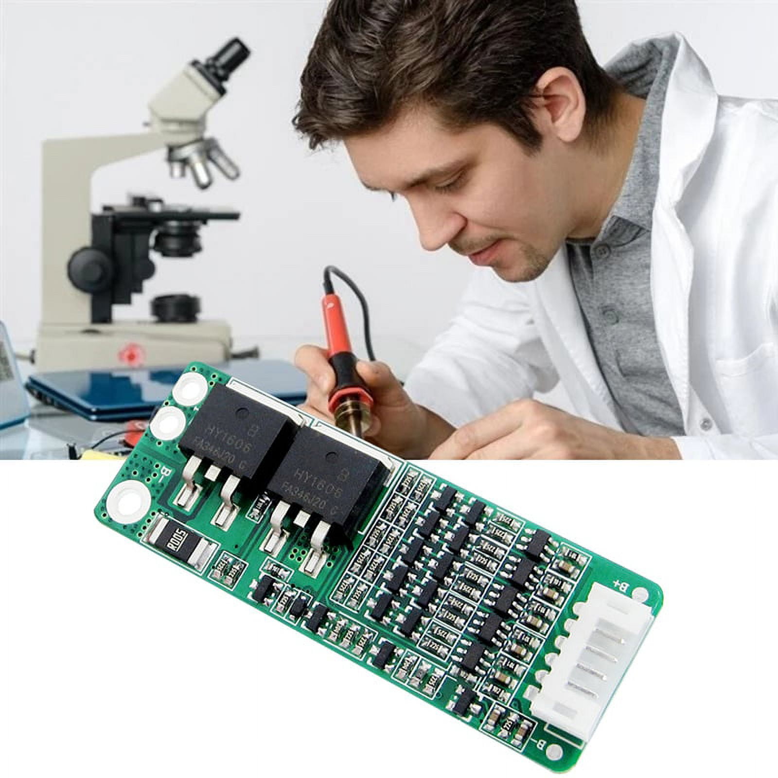 TOP! 5S 21V 56A Lithium-Ion Battery Charging Protection Board+Cable ...