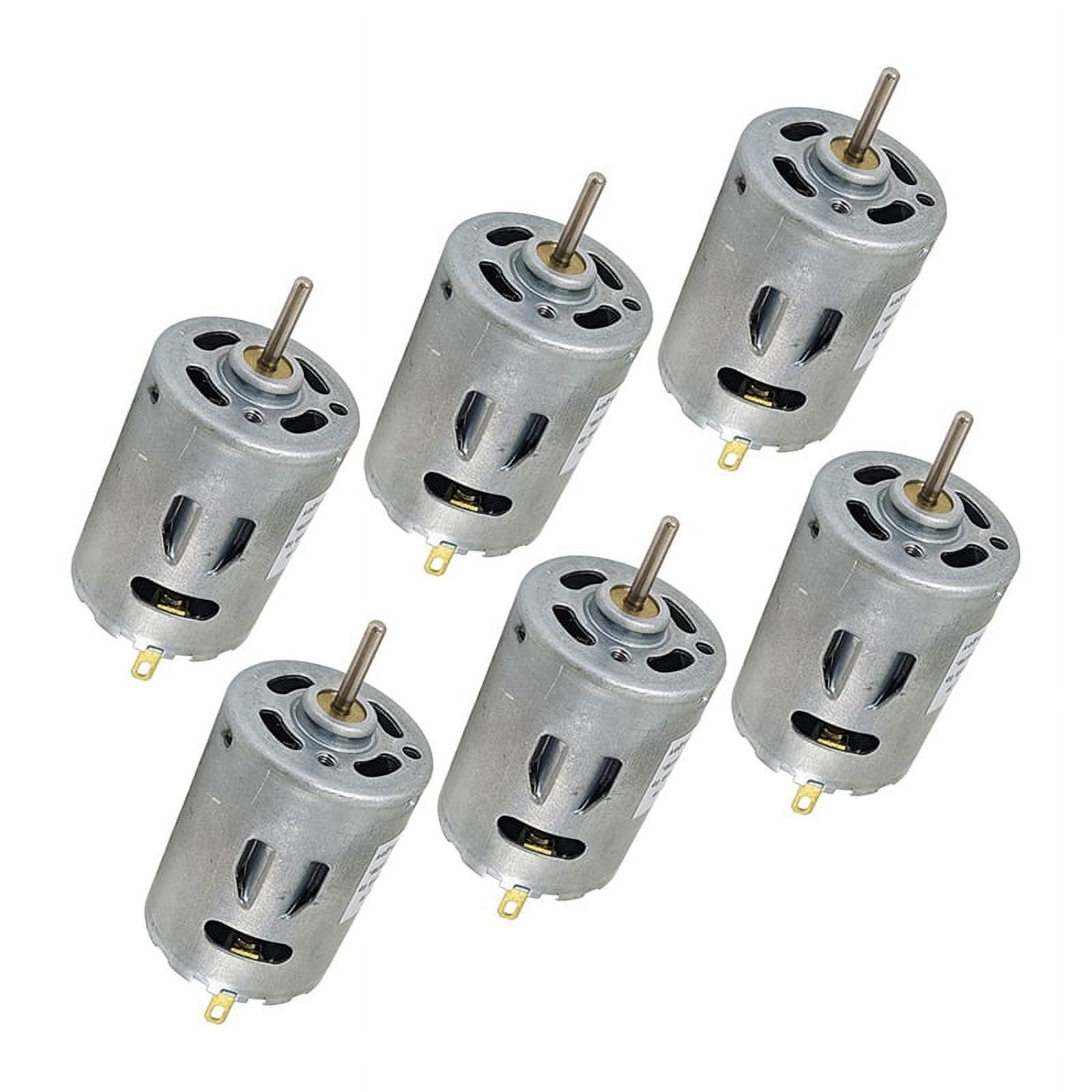 TOP! 6-Pack 7.4V Heavy Duty DC Motors Max Speed 12,000 RPM DIY Toy Hair ...