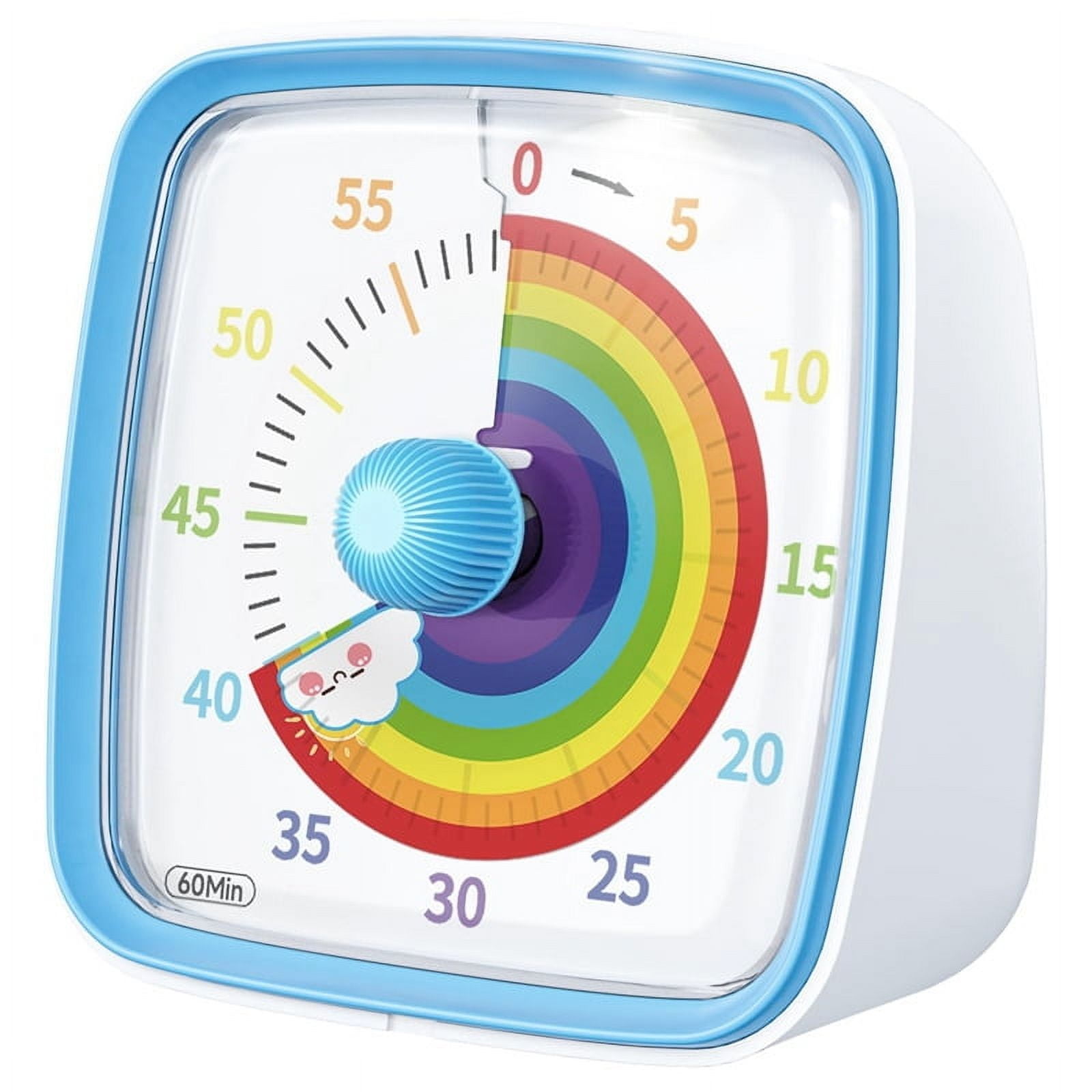 TOP! 60-Minute Visual Timer with Night Light, Countdown Timer,Pomodoro ...