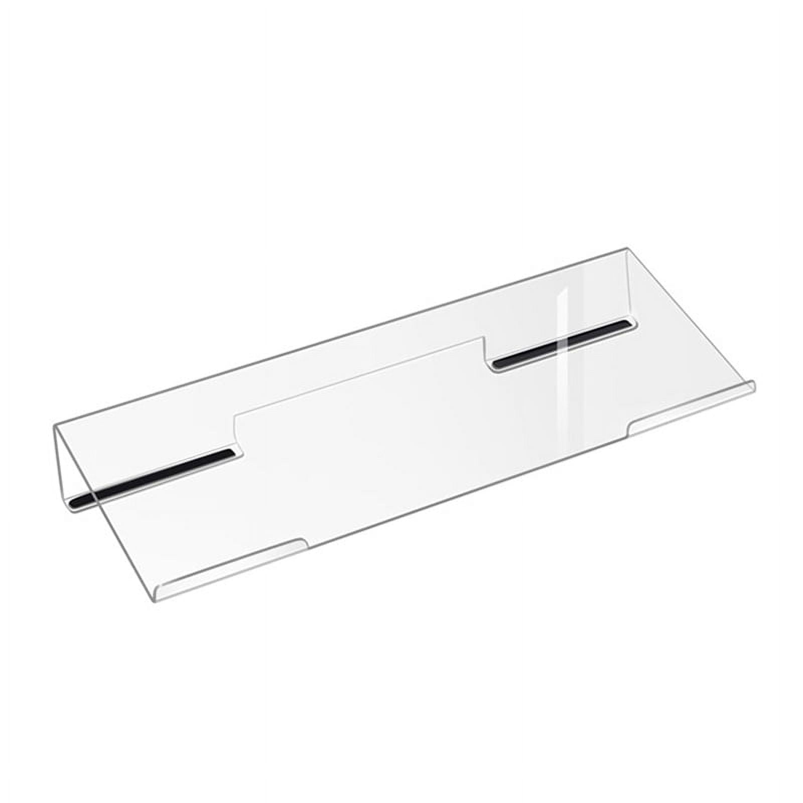 TOP! Acrylic Keyboard Stand Transparent Ergonomic Tilt Riser for ...