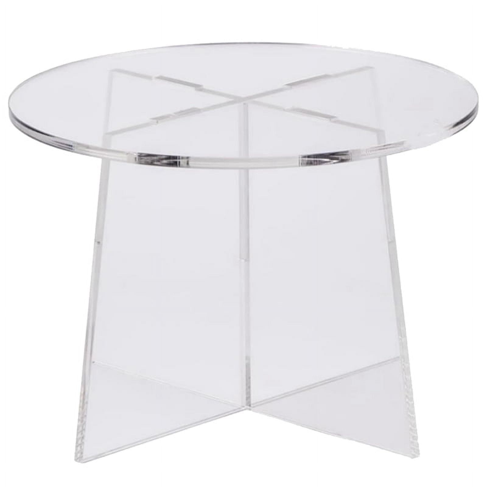 TOP! Acrylic Planter Stand for Indoor Plant Desktop Round Flower Pots ...