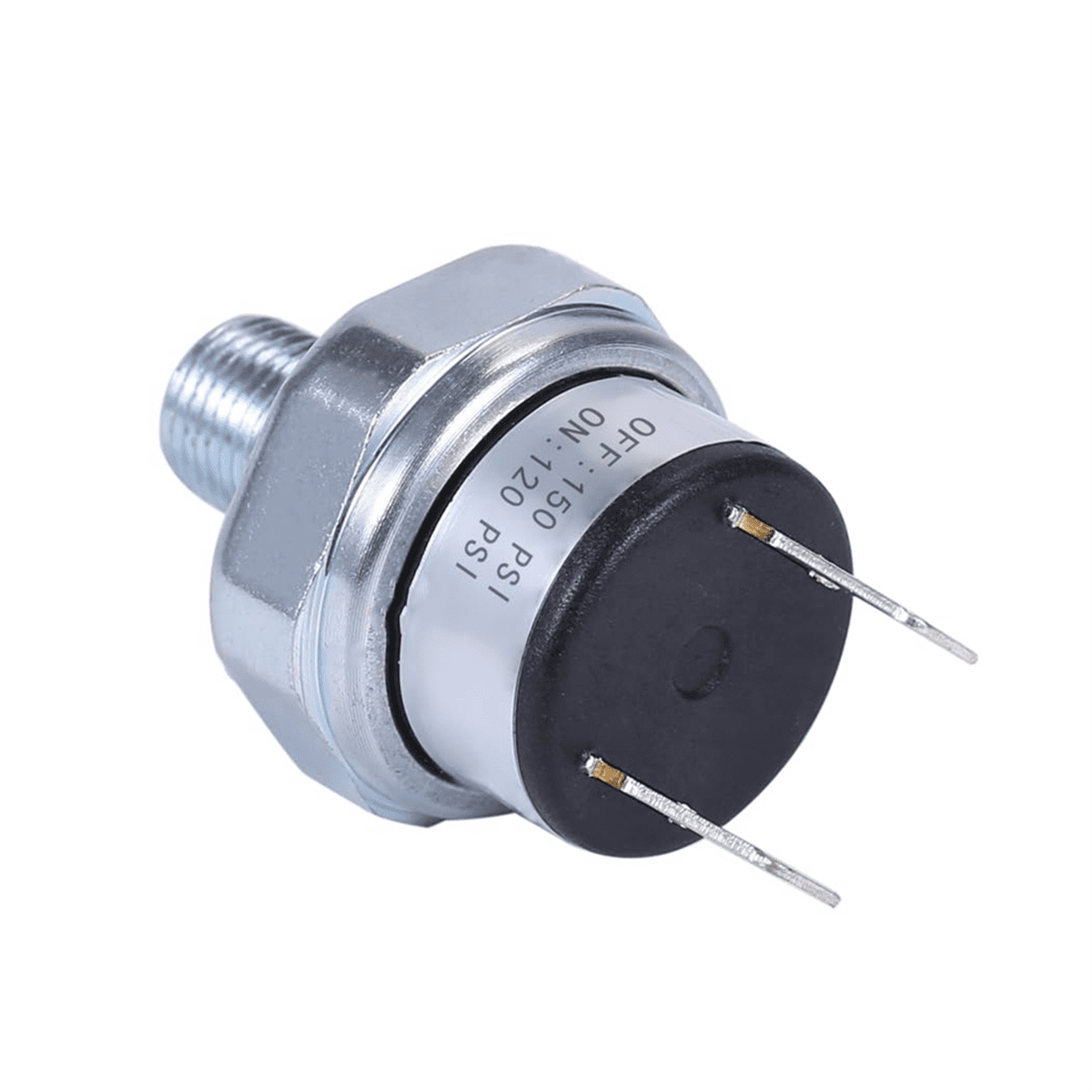 TOP! Air Pressure Switch 120-150 PSI 1/8in-27 NPT DC24V 12V Compressor ...