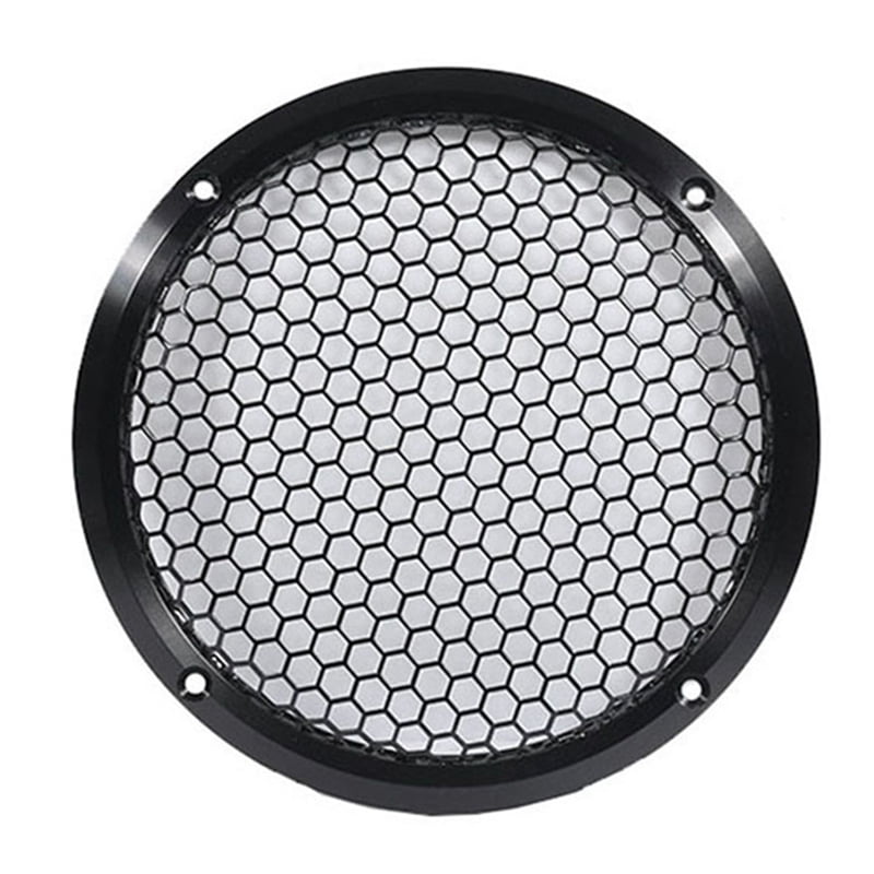 TOP! Aluminum Car Tweeter Speaker Grill Cover, 6.5 Inch, Full Metal ...