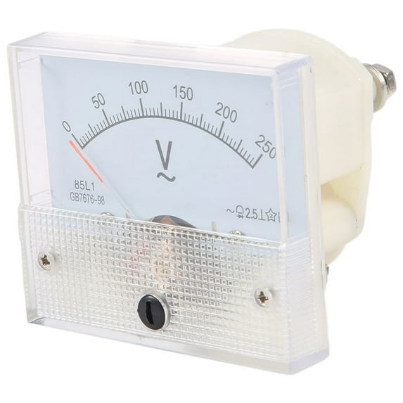 TOP! Analog 85L1 AC 250 V Panel Meter Voltmeter Measuring device ...