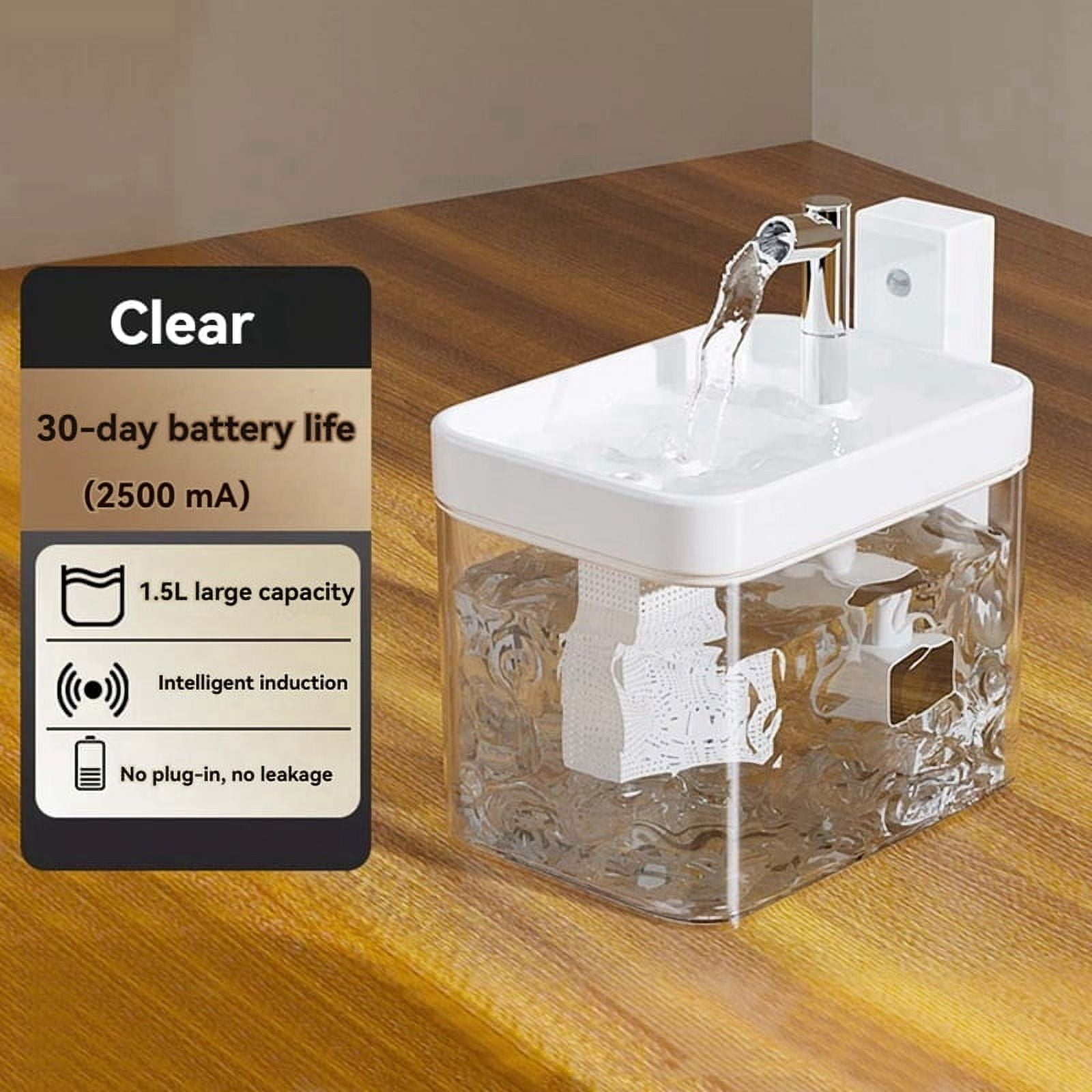 TOP! Automatic Circulation Drinking Water Dispenser Unplugged Wireless ...