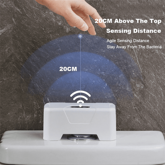 TOP! Automatic Toilet Flush Button Flusher ExternalInfrared Smart ...
