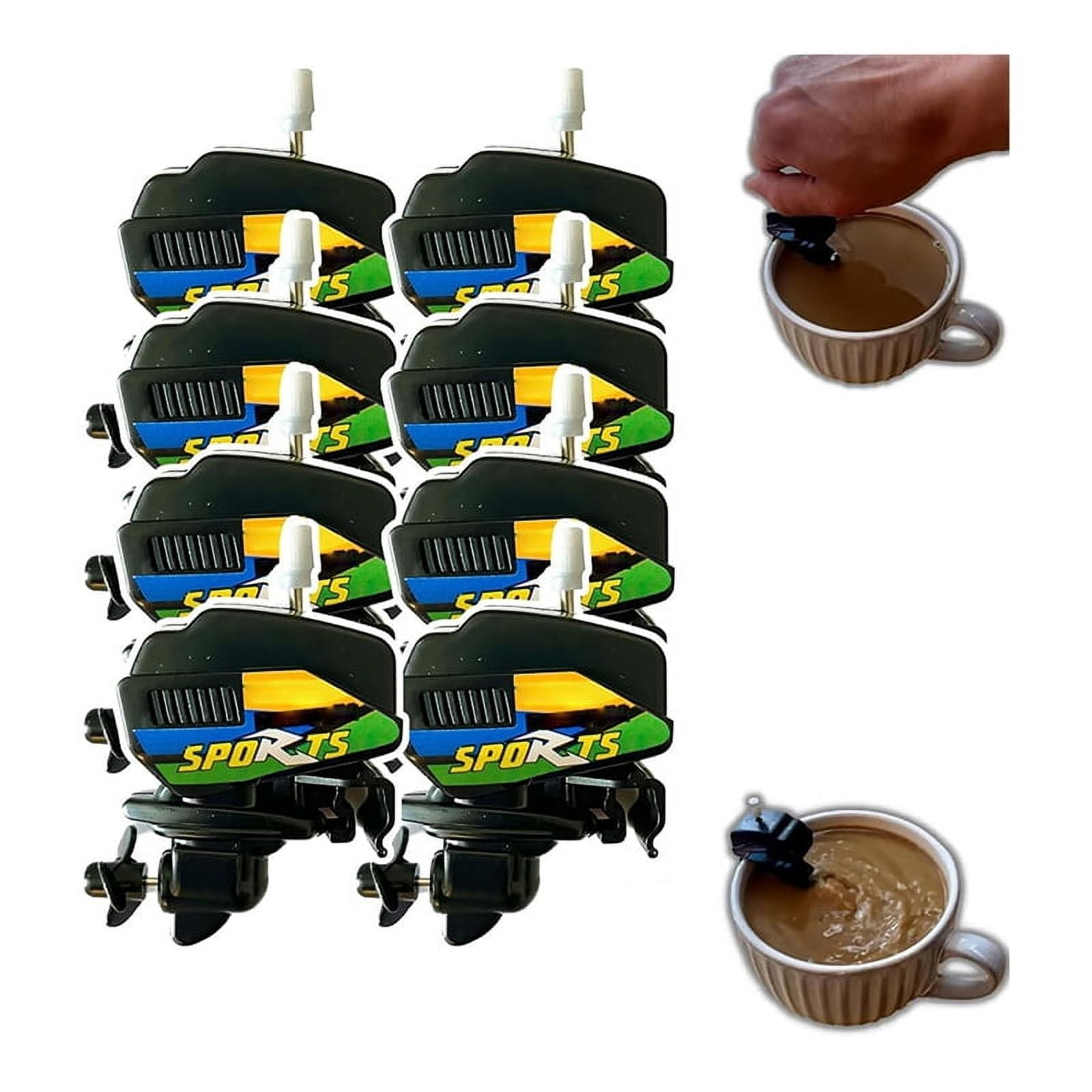 TOP! Boat Motor Coffee Stirrer - Wind Up Mini Mixer for Cups, Propeller ...