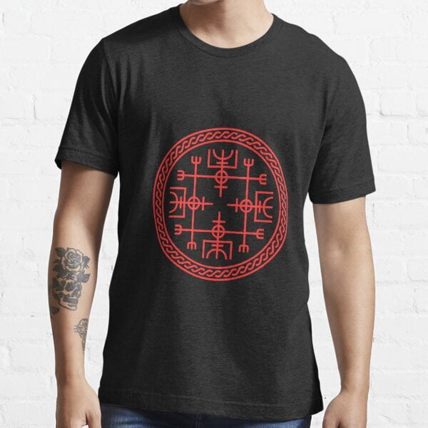 TOP CHOICE Viking Compass Meaning Vegv sir Essential Gift Tee T-Shirt ...