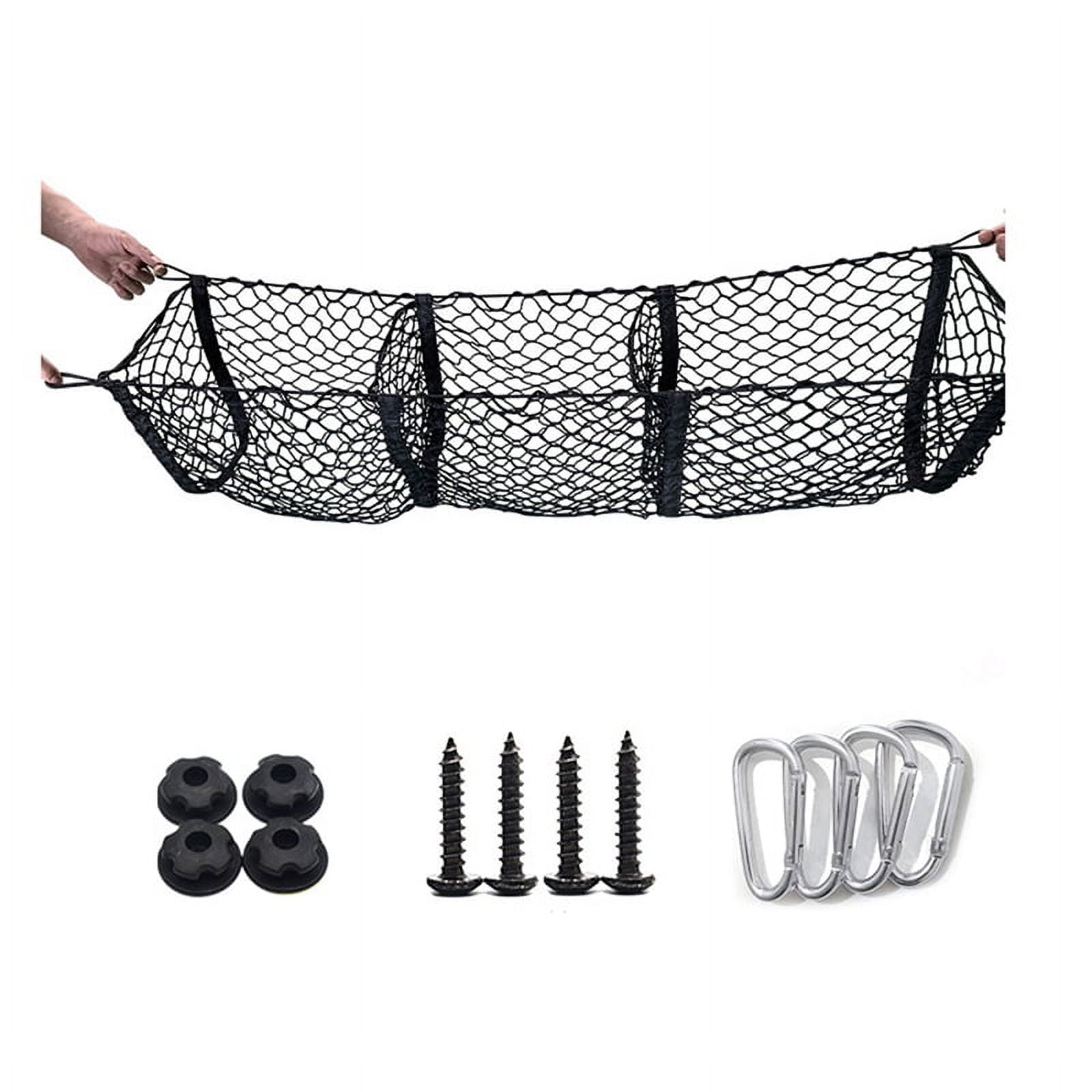 TOP! Car Organizer Rear Hook Dumpster Net Truck Storage Bag Pickup SUV ...