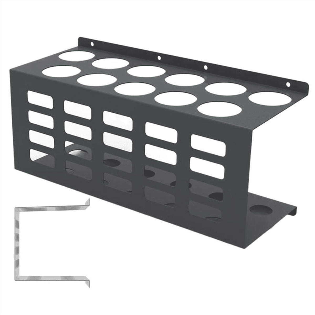 TOP! Caulking Pipe Rack Manual Workspace Space Saving Wall Mounted - Walmart.com