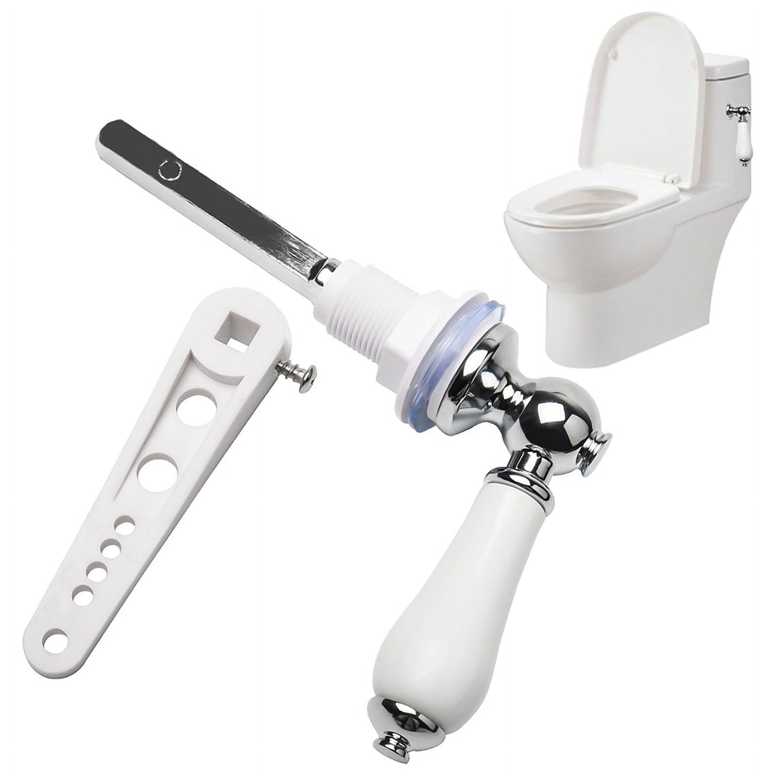 TOP! Ceramic Toilet Flush Handle, Handles Lever Traditional Victorian ...