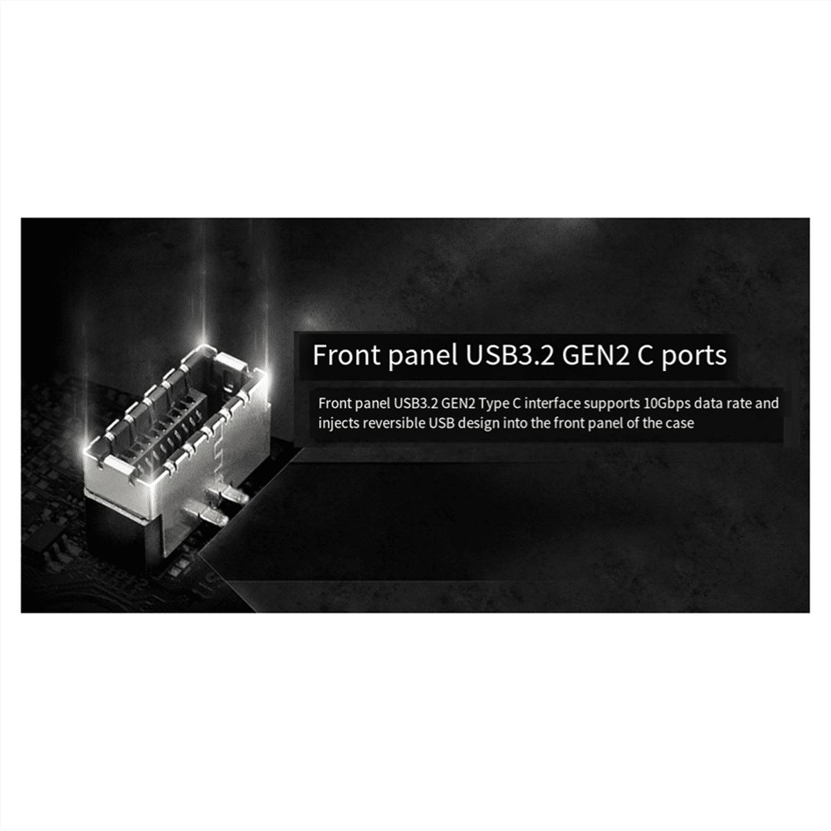 TOP! Connectors USB 3.2 Front Panel Extension Cable,GEN2x2 Baffle Cable ...