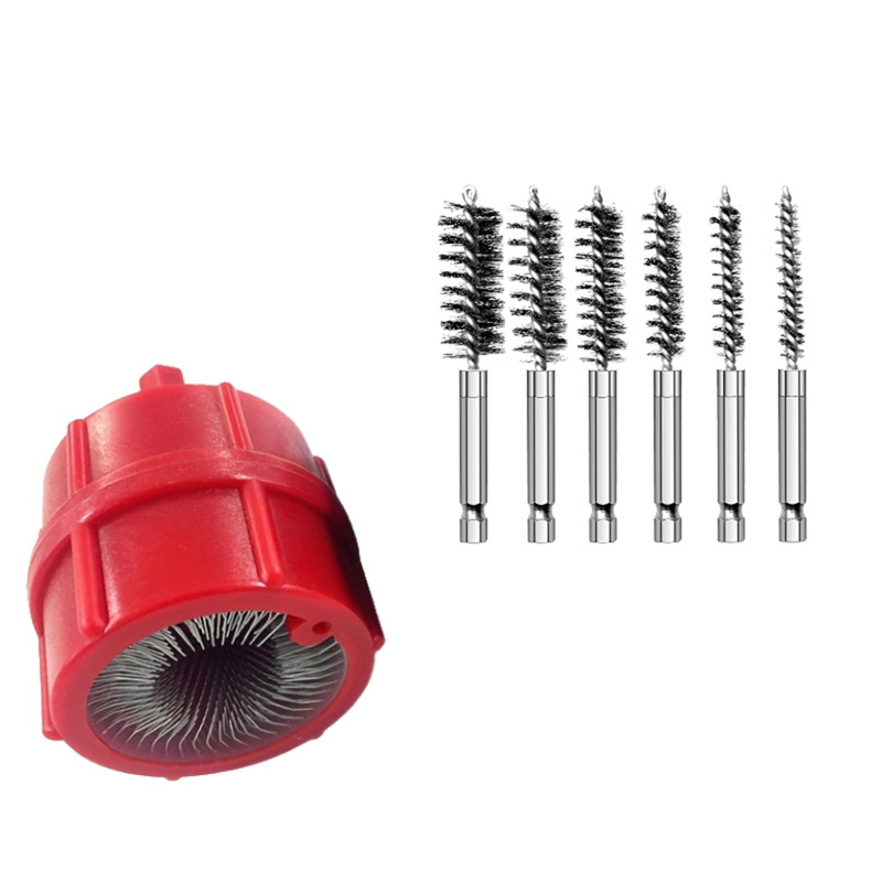 TOP! Copper Pipe Cleaner for Power Drill, Cleans / Bronze Brass Pipes ...