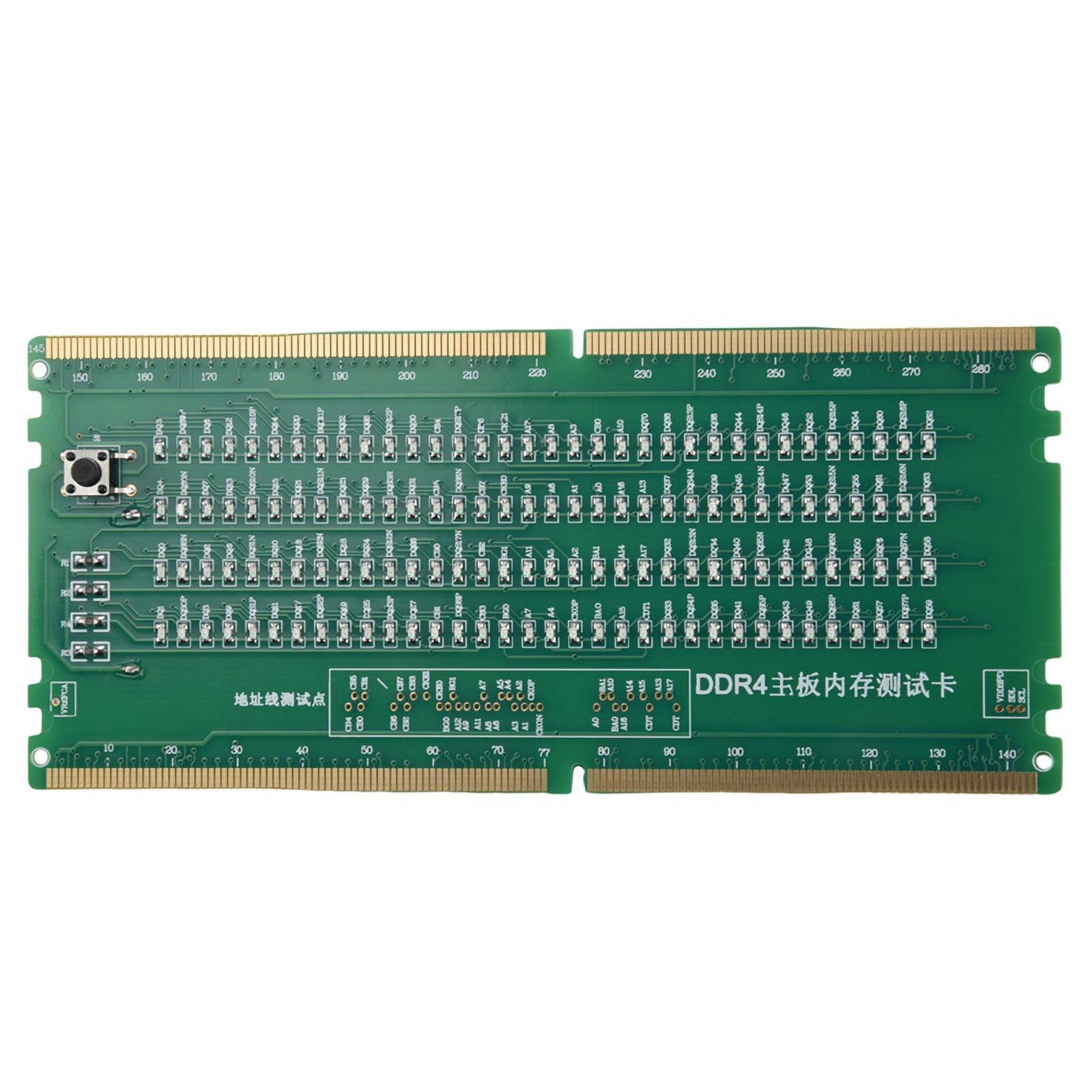 TOP! DDR4 Test Card RAM Memory Slot Out LED Desktop Motherboard Repair ...