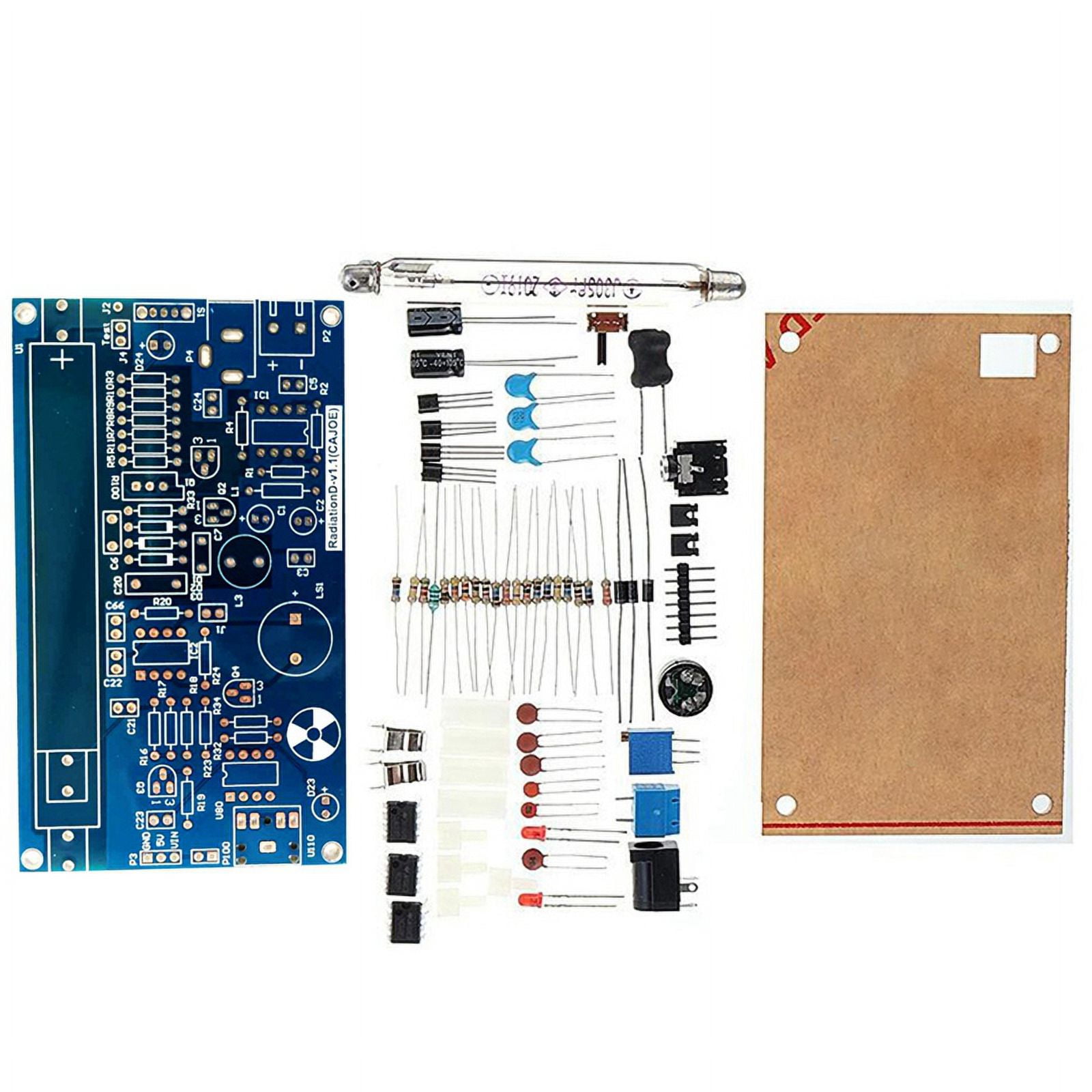 TOP! DIY Assemble Geiger Counter Kit Module Nuclear Radiation Detector ...