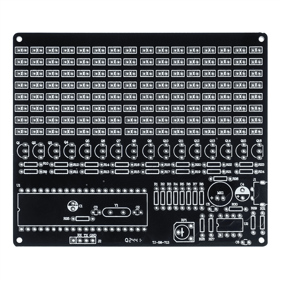 TOP! DIY Sound Control LED Music Electronic Kits Audio Frequency ...