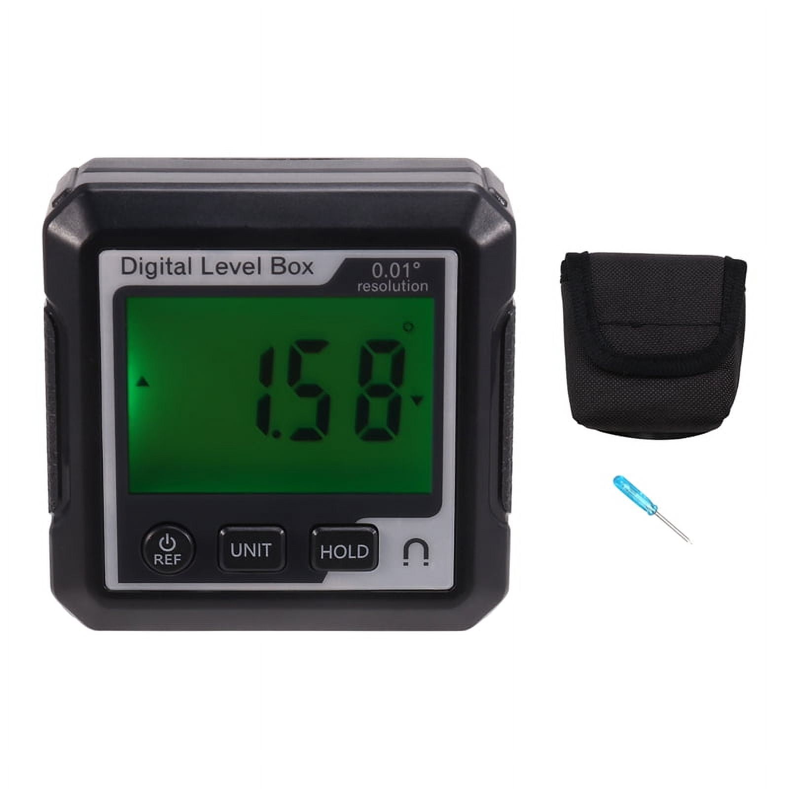 TOP! Digital Electronic Level Angle Fnder 90°Magnetic Inclinometer ...