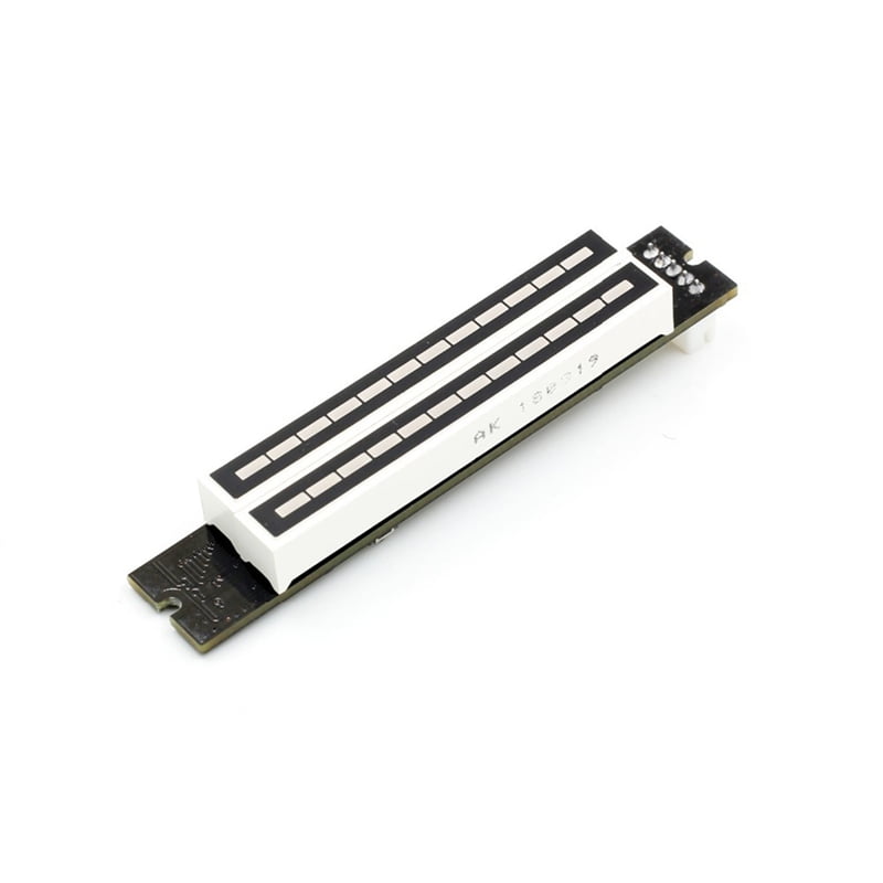 TOP! Dual 12 Level Audio Indicator LED Light VU Meter Stereo Amplifier ...