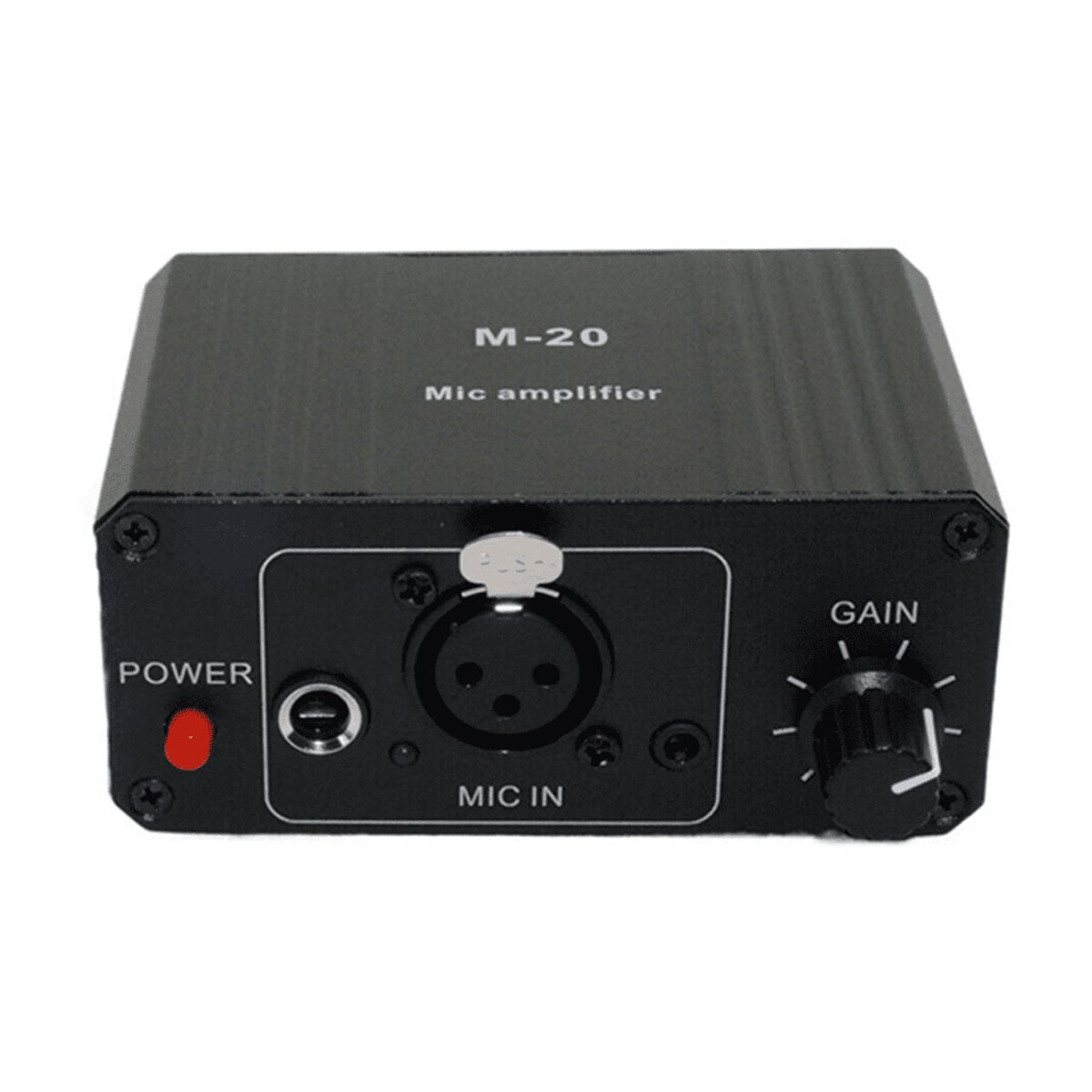 TOP! Dynamic Microphone Condenser Mic Amplifier M-20 Audio 48V Phantom ...