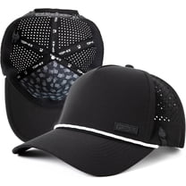 TOP-EX Waterproof Golf Snapback Hat with Breathable Panels, Flat Bill ...