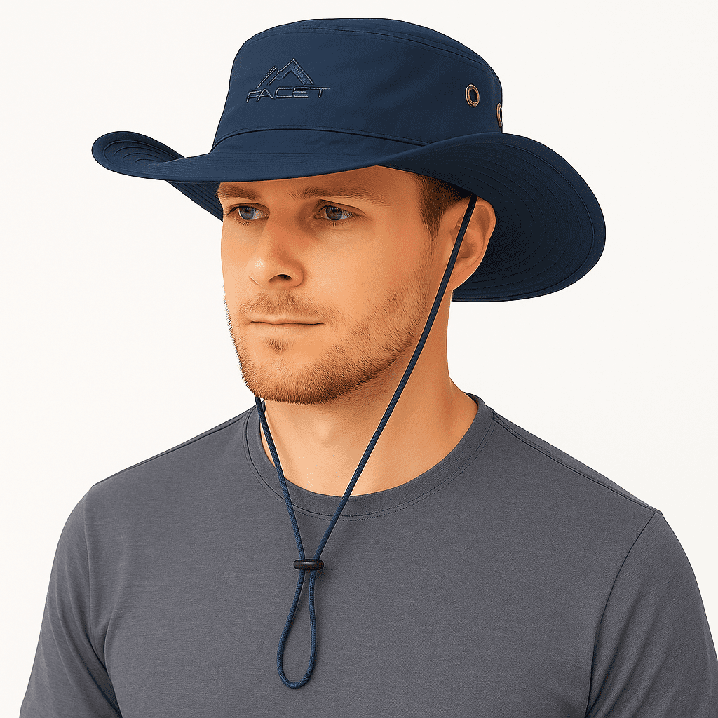 TOP-EX Large Sun Hat Men Wide Brim UV Safari Bonnie Hats for Summer ...