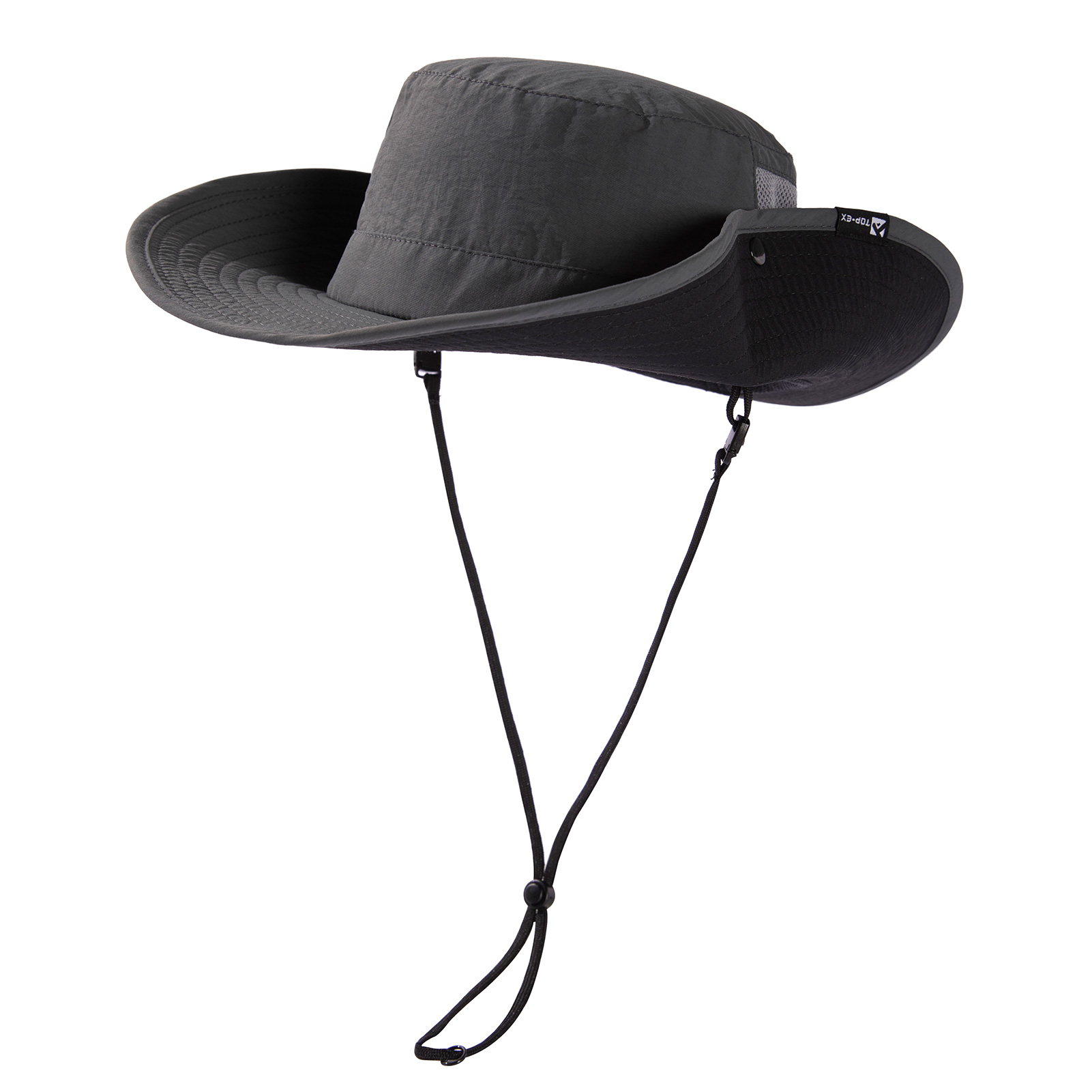 TOP-EX Men's Waterproof Bucket Sun Hat - Wide Brim UV Protection SPF ...