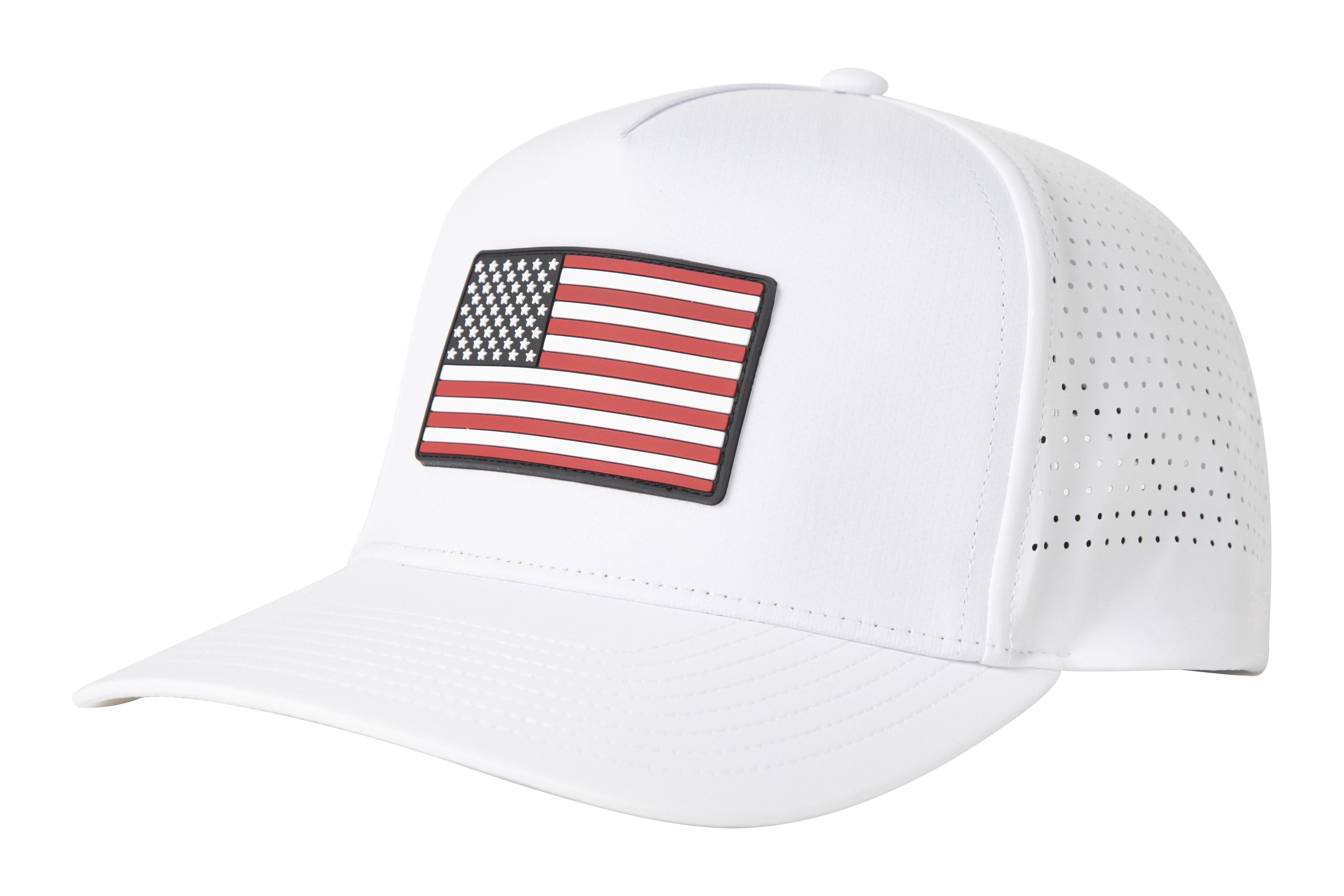 TOP-EX Waterproof Golf Snapback Hat with Breathable Panels, Flat Bill ...