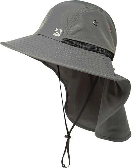 TOP-EX Waterproof Sun Hat Men's Wide Brim Sun Protection Hat Outdoor ...