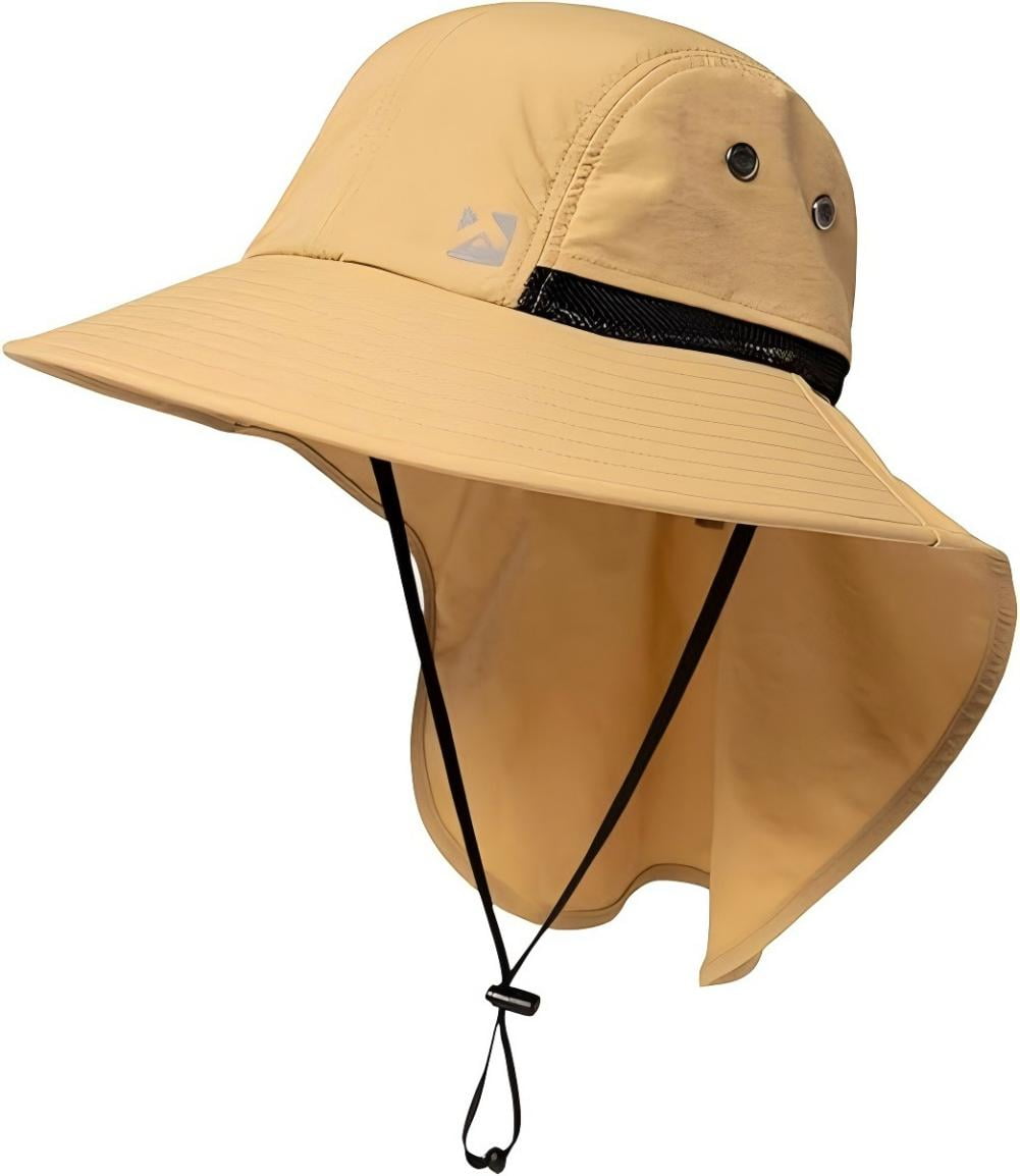TOP-EX Waterproof Sun Hat Men's Wide Brim Sun Protection Hat Outdoor ...