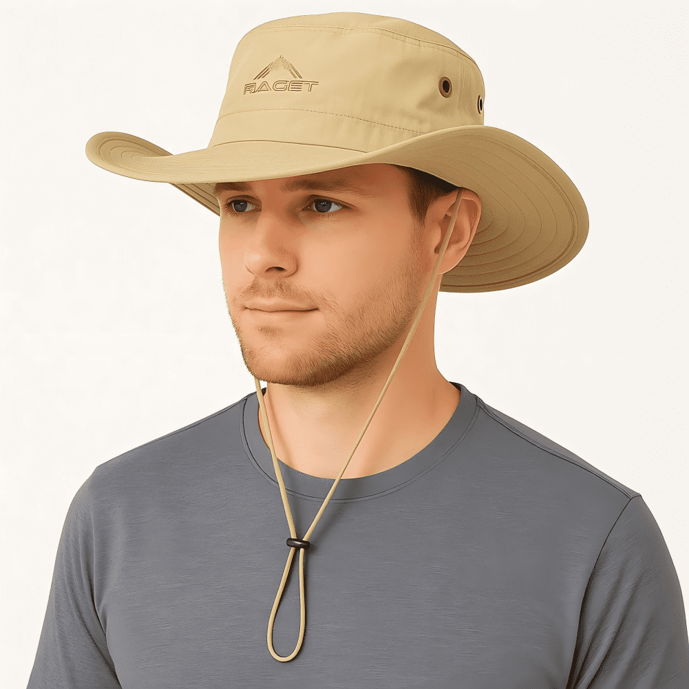 TOP-EX XL/XXL Sun Hat Men, Wide Brim UV Safari Bonnie Hats for Summer ...