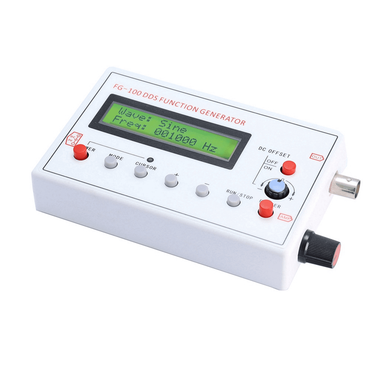TOP! FG-100 DDS Function Signal Generator Frequency Counter 1Hz ...
