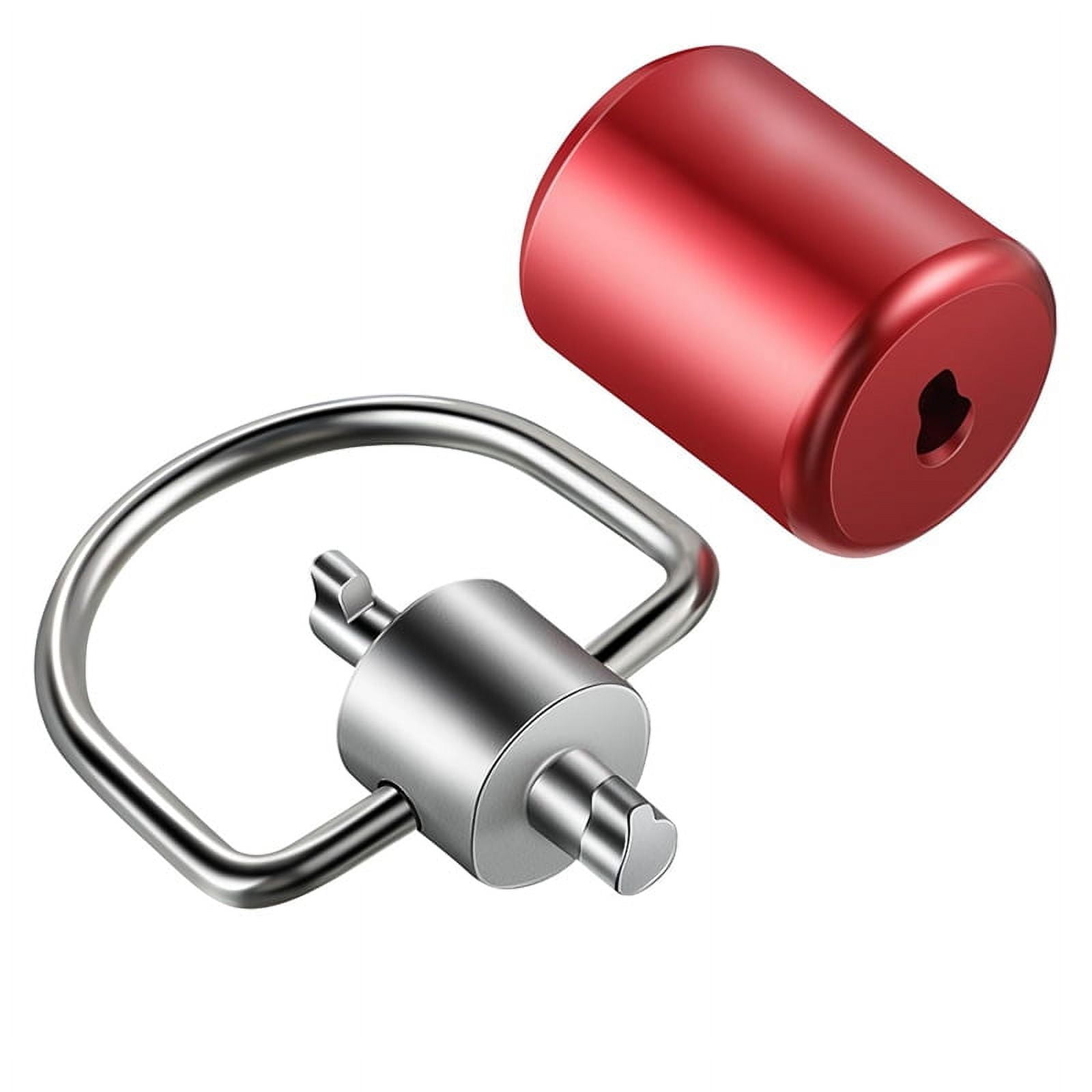 TOP! HVAC Key Tool and 1/4 Locking Cap R410, Compatible with 410A R22 ...