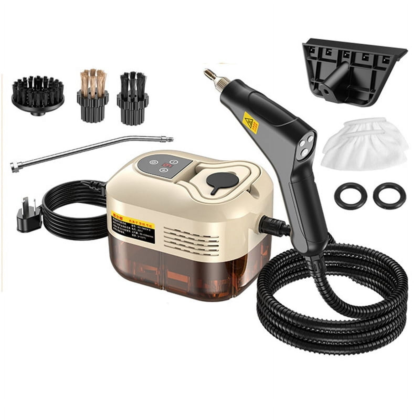 TOP! Handheld Steam Cleaner 1500W High Pressure Steamer Temperature ...