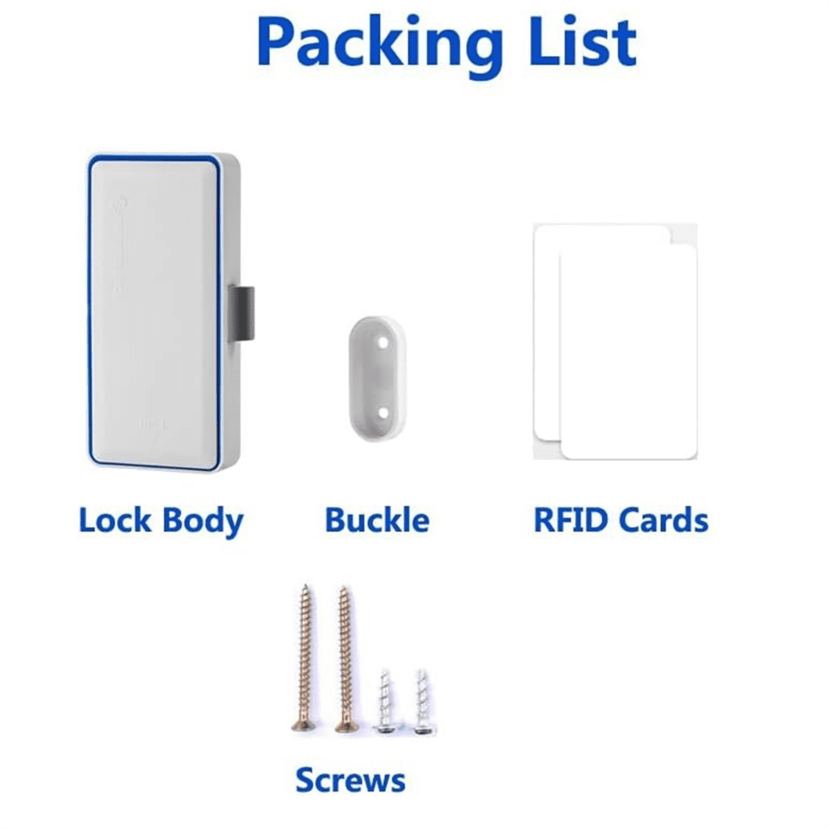 TOP! Hidden Cabinet Lock, Smart NFC RFID Electronic DIY Child Safety ...